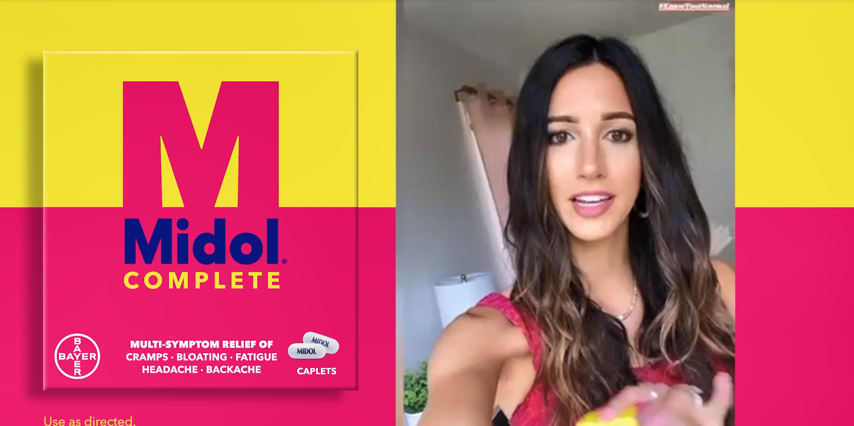 Midol Complete Menstrual Pain Relief Caplets w/ Acetaminophen. 24 Count ...