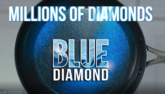 Blue Diamond 12-Pc Non-Stick Cooking Coated Ceramic Cookware Set ...