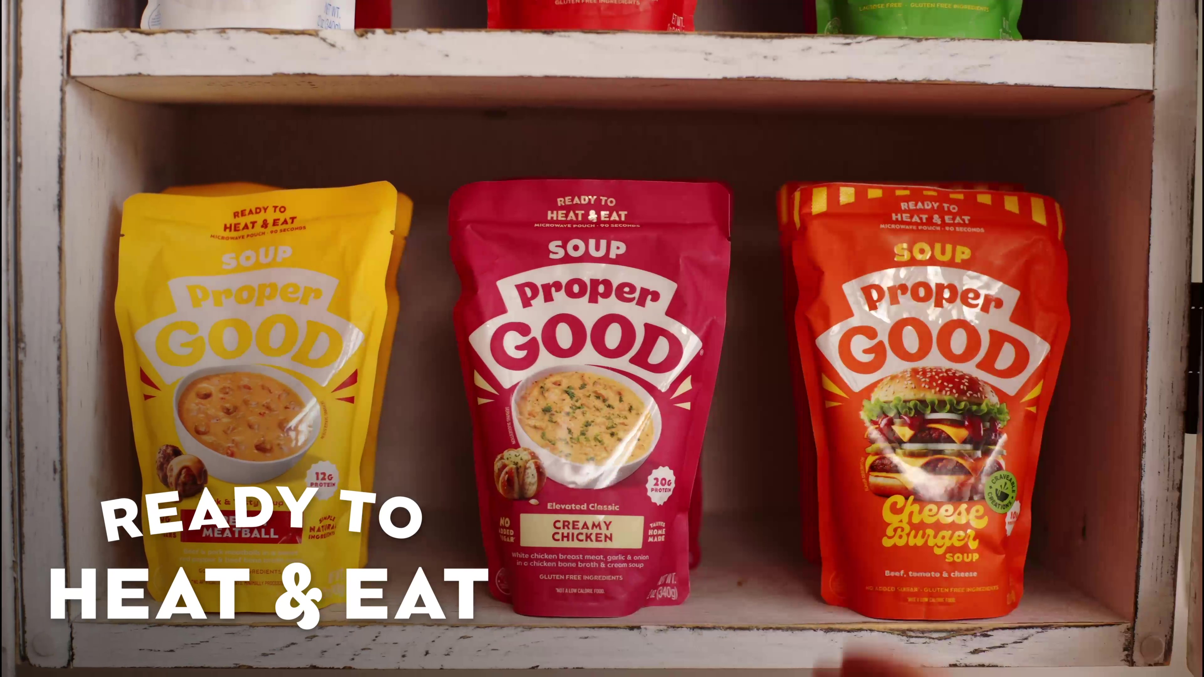 Proper Good Ready to Serve Creamy Chicken Soup, 12 oz, Shelf-Stable ...