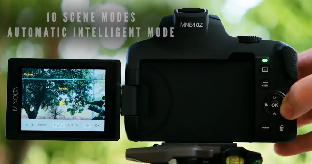 Minolta MNB10Z 64 Megapixel Auto Focus Digital Camera with 10x Optical ...