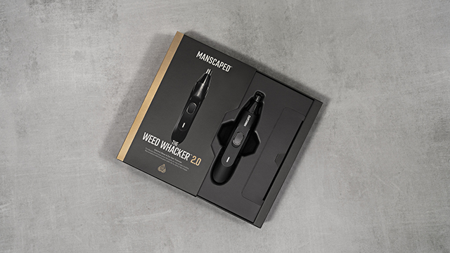 MANSCAPED, Nose & Ear Hair Trimmer, Weed Whacker 2.0, Black - Walmart.com