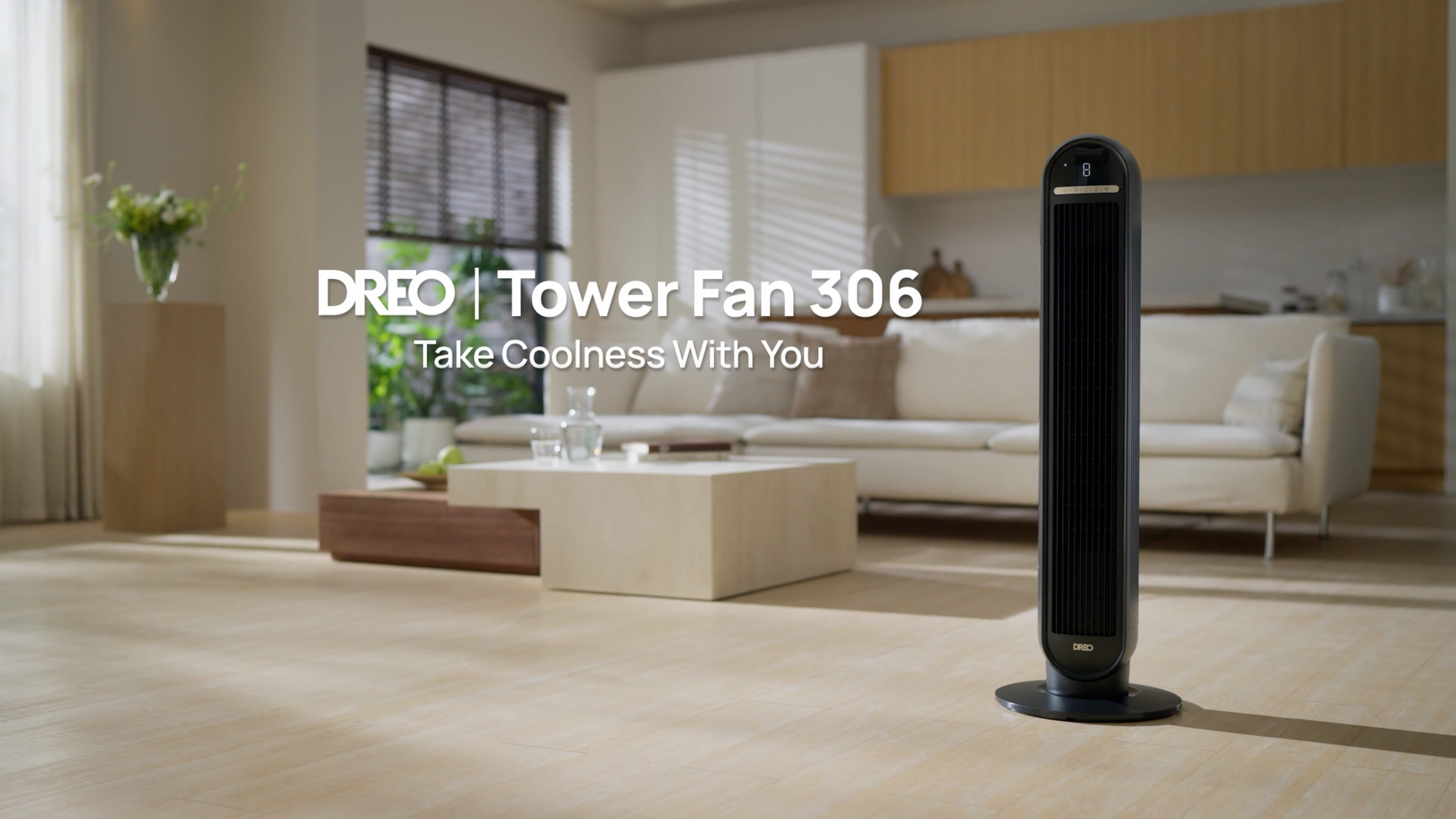 DREO Tower Fan, 36 inch Standing Fan with Remote, 90¬∞ Oscillation, LED ...