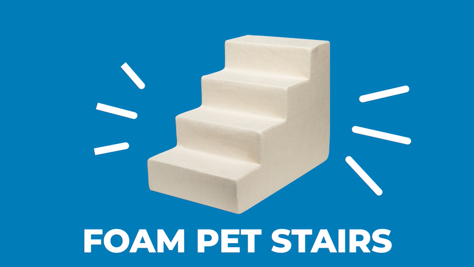 Best Pet Supplies Foldable Foam Pet Steps for Small Dogs and Cats ...