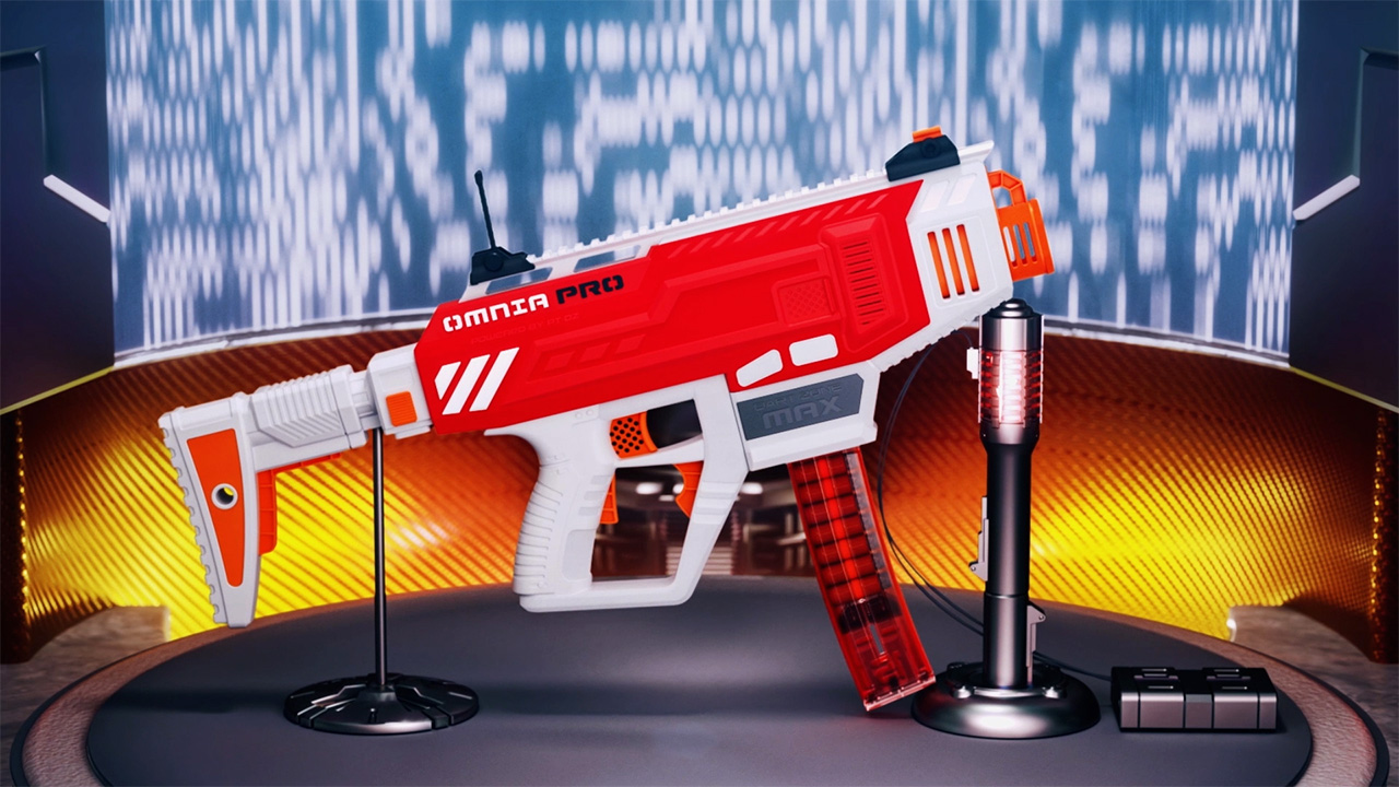 Dart Zone Max Omnia Pro Ultimate Battery Foam Dart Blaster Toy with 30 ...