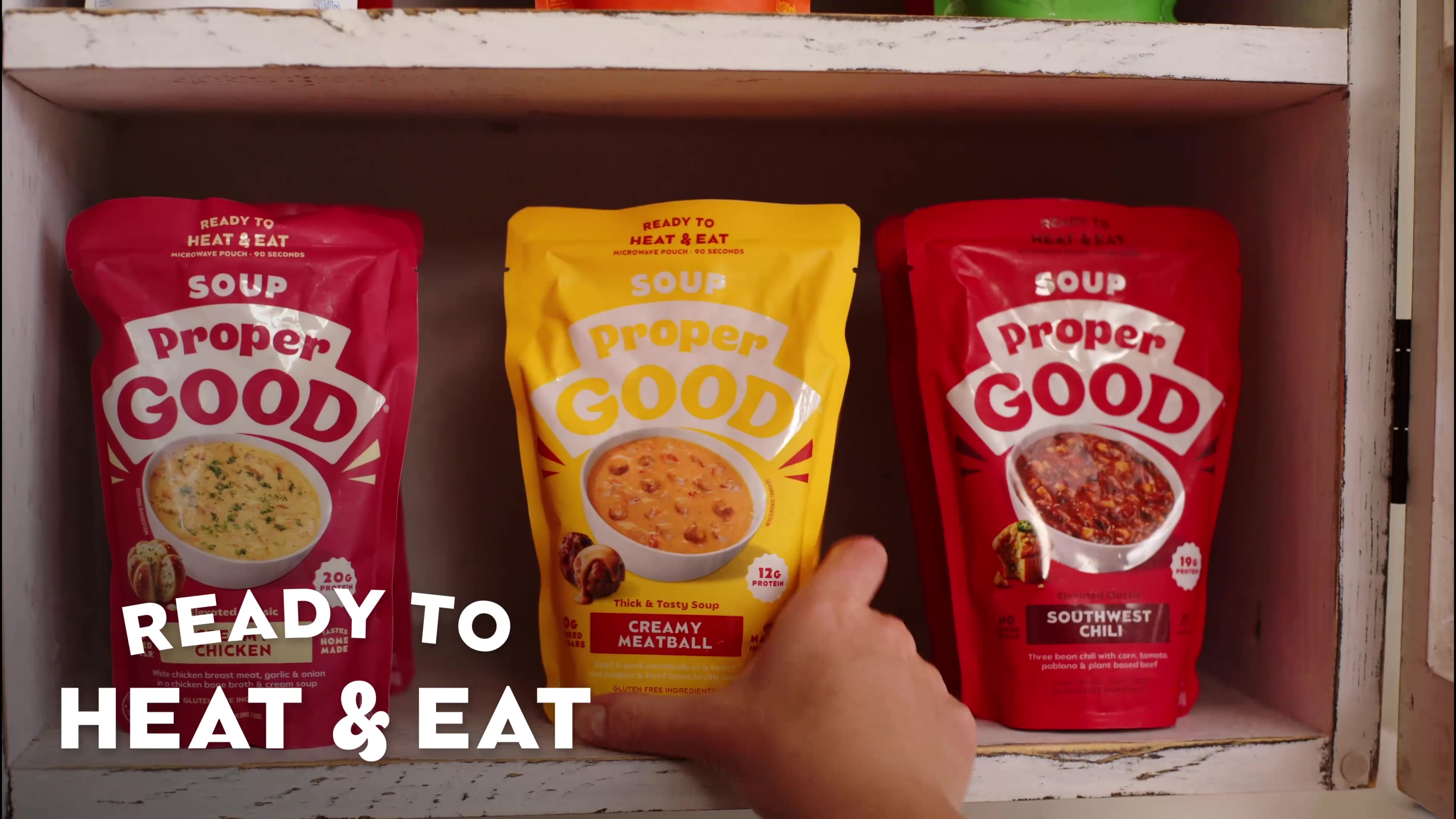 Proper Good Ready to Serve Creamy Meatball Soup, 12 oz, Shelf-Stable ...