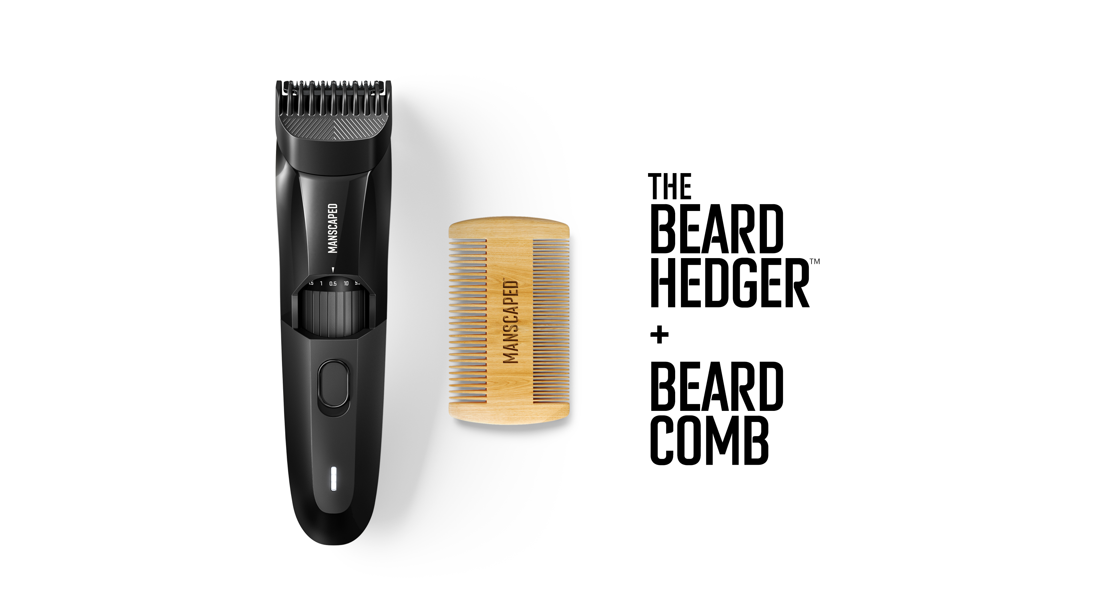 MANSCAPED® Professional Titanium Blade Trimmer: The Beard Hedger™ with ...