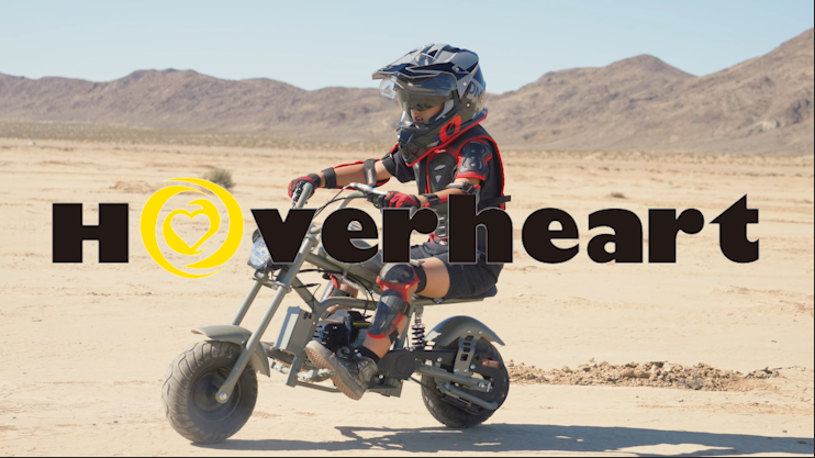 HOVERHEART DB003 49.4 cc 2 Stroke Gas Powered Mini Chopper Bike, Black Gray Sand - Walmart.com