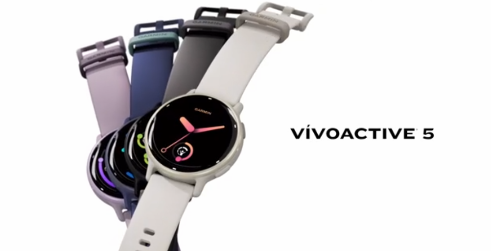 Garmin vívoactive 5 GPS Fitness Smartwatch, Slate with Black Band ...
