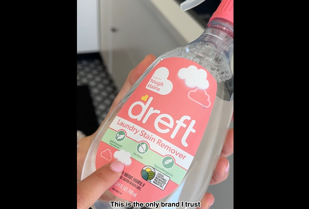 Dreft Plant Based Baby Spray and Wash Laundry Stain Remover, Baby ...