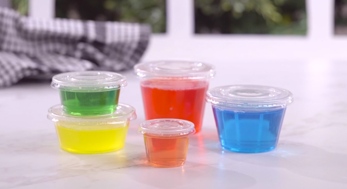 Comfy Package 200-Pack 4 Oz Mini Disposable Jello Shot & Sample Cups ...