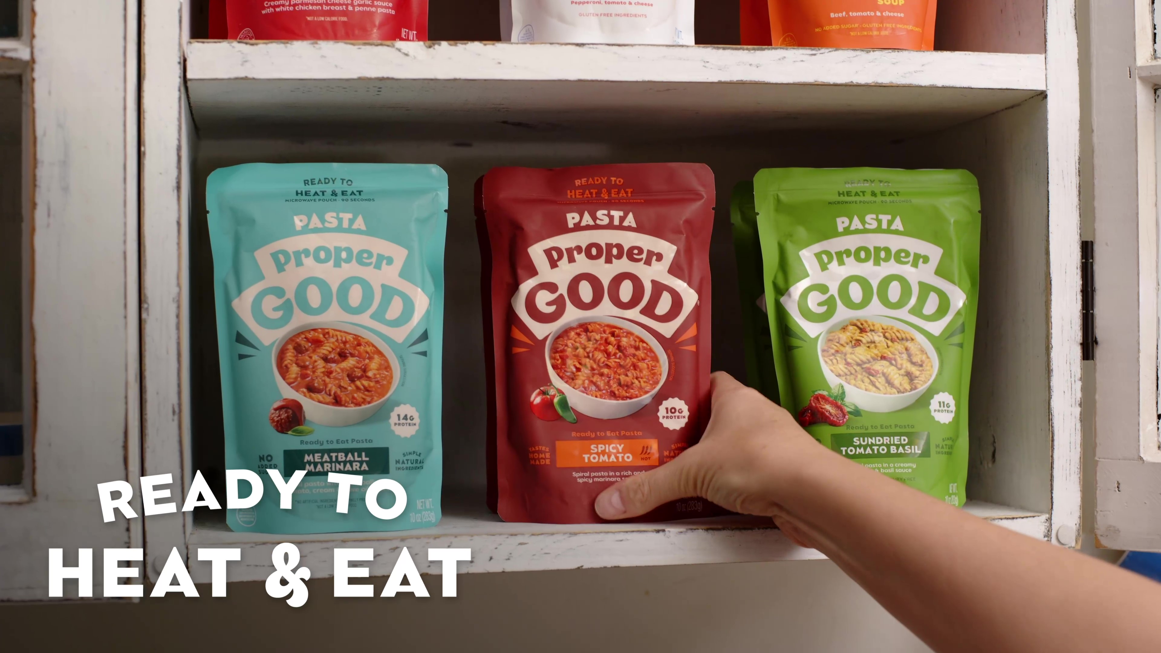 Proper Good Spicy Tomato Pasta Ready to Serve Meal, 10 oz, Shelf-Stable ...