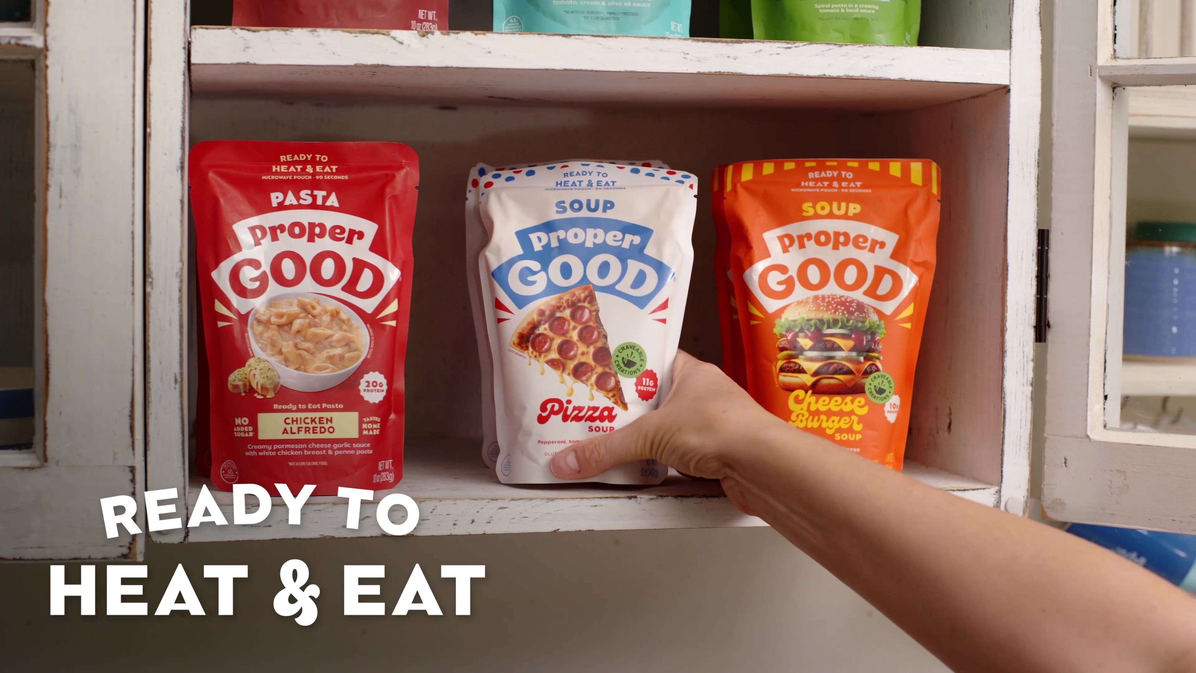 Proper Good Pepperoni Pizza Soup, Ready to Serve Meal, Shelf-Stable, 12 ...